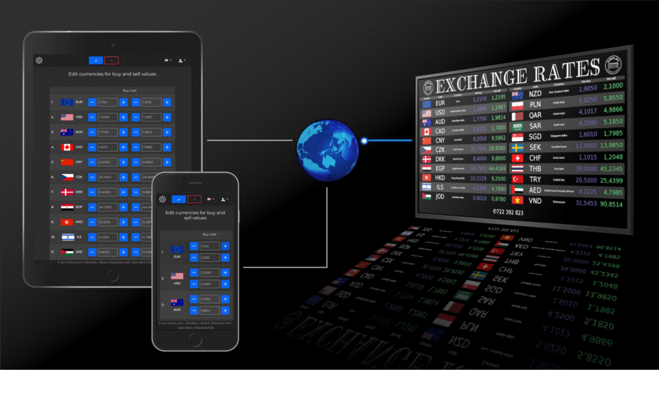 DCR - Easy, fast and stylish currency rates display on your TV