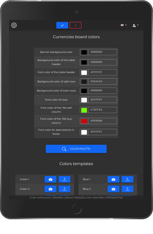 DCR - Easy, fast and stylish currency rates display on your TV