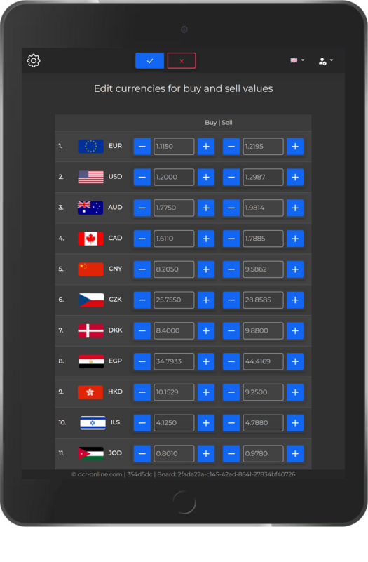 DCR - Easy, fast and stylish currency rates display on your TV